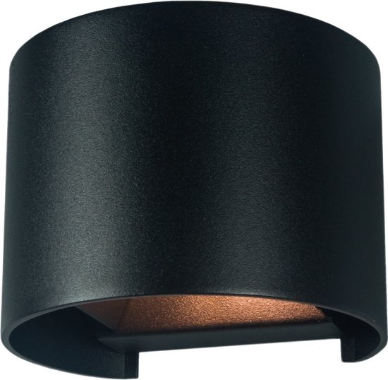 Wandlamp Gyro Zwart - breedte 13cm - 1x G9 LED 3,5W 2700K 350lm - IP20 ...