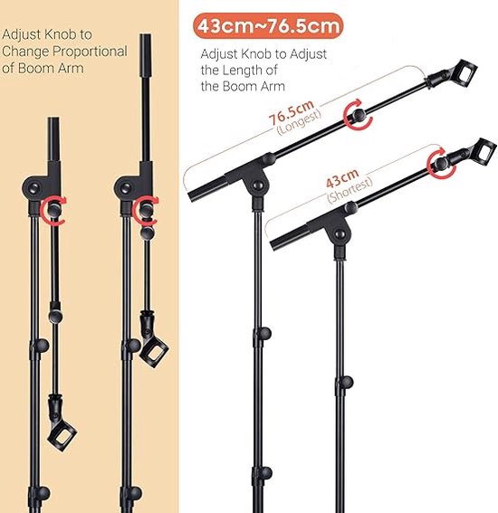 professional microphone arm - QuadCast Boom Arm Stand / microfoonhouder ...