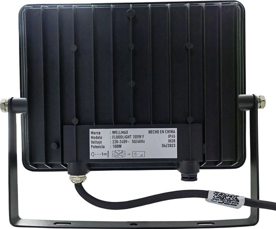 Samsung - Wellmax - LED Floodlight 100W 6500K – Koel Wit | bol