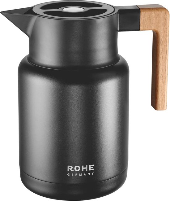 Isidor, isoleerkan ca. 1,40 l met roestvrijstalen kolf, roestvrij staal ...