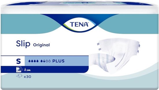 Tena Slip Plus Original (plastic) Small - 3 pakken van 30 stuks | bol