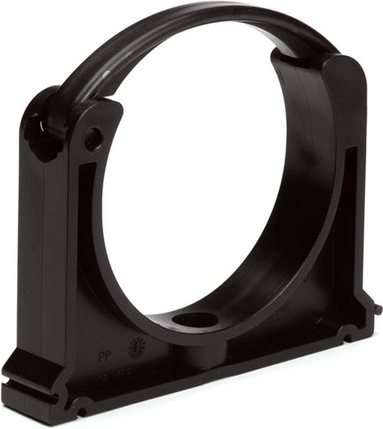 Buisklem met beugel - Polypropyleen - 75mm | bol