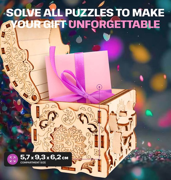 Escapewelt DIY Secret Treasure Box | Games | bol