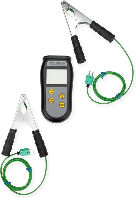 ETI - HVAC Temperatuurverschil Thermometer Kit- Ideaal voor Radiatoren ...