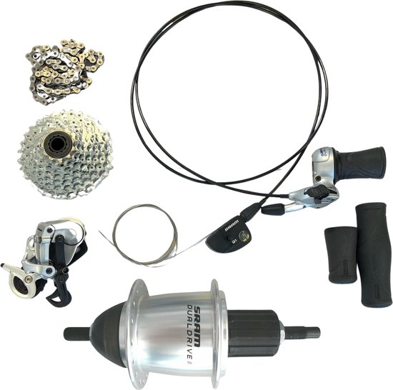 SRAM Dualdrive Versnellingsset COMPLEET - Shifter - Naaf - Derailleur ...