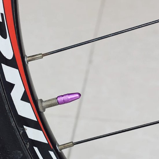 Ventieldopjes - Frans ventiel - Set van 2 – Aluminium – Ventieldop ...