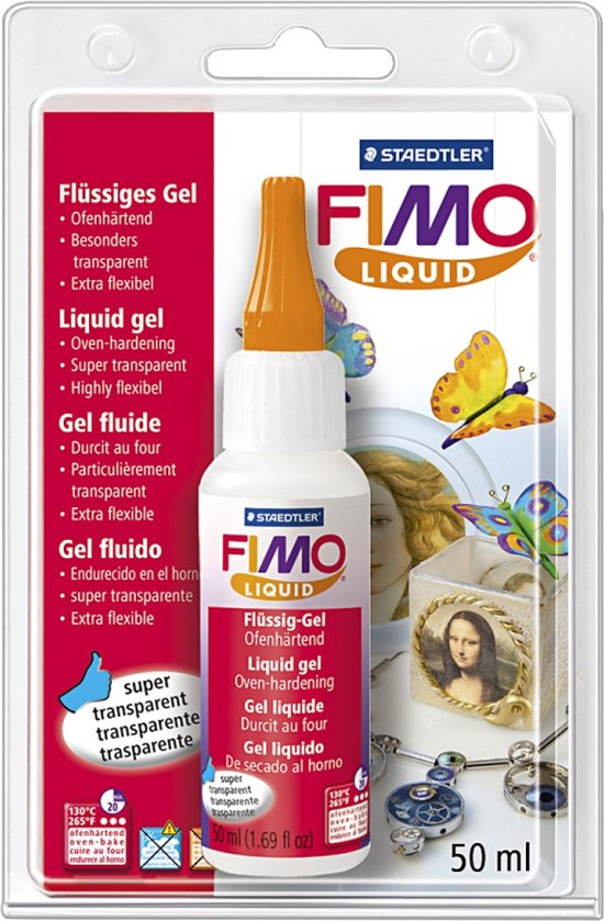 FIMO liquid deco gel 50 ML transparant | bol