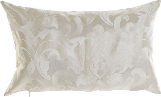 Kussen DKD Home Decor Plastic Beige Rechthoekig | bol