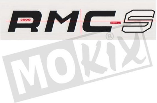 Sticker voor Kreidler RMC-S zwart/wit | bol
