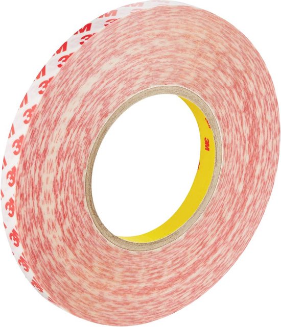 3M GPT-020_19X50 Dubbelzijdige tape Transparant (l x b) 50 m x 19 mm 1 stuk(s) | bol