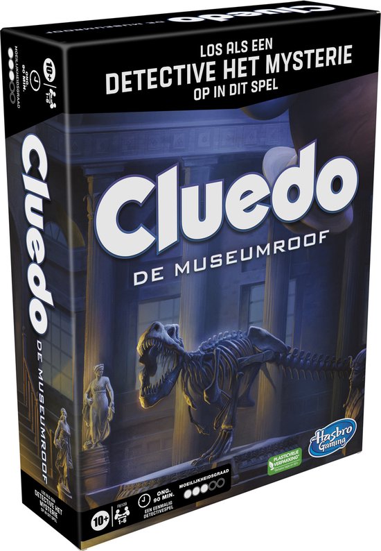 Cluedo Escape: De Museumroof - Escape Room Gezelschapsspel | bol