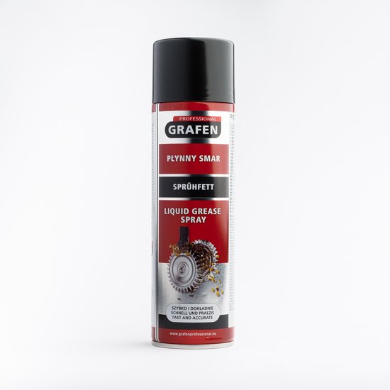 GRAFEN PROFESSIONAL - Smeermiddel - Liquid Grease Spray - 500ml | bol