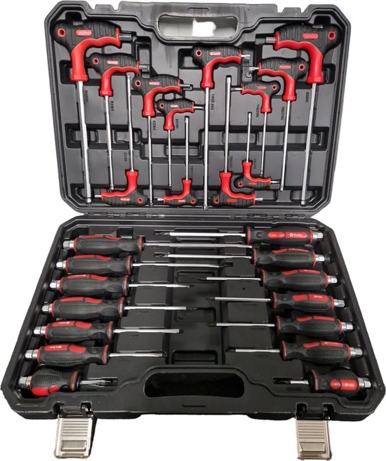 schroevendraaierset 26 delig - inbussleutels - inbusset - torx ...