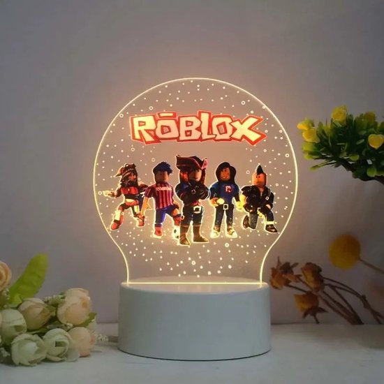 Roblox - Nachtlamp - Tafellamp - Bureaulamp - Lampje - LED - Lamp - LED ...