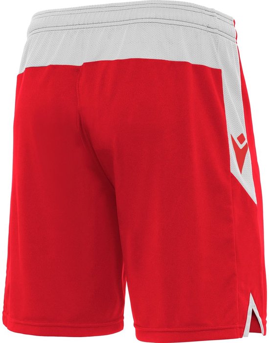 Macron Tempel Short Heren - Rood / Wit | Maat: XXL | bol