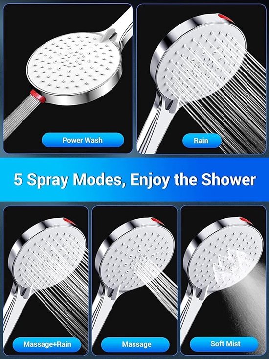 Energy Saving Shower Head / Premium Material - waterbesparende ...