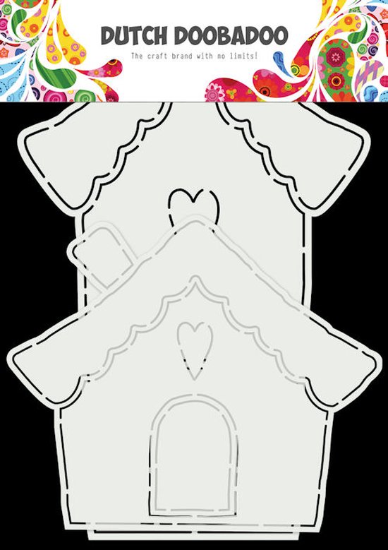 Dutch Doobadoo Card Art A5 Winterhuisjes 470.784.046 A5 | bol