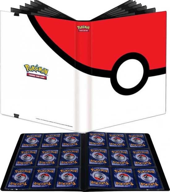 Pokemon ringmap luxe 9-pocket Pokeball | bol