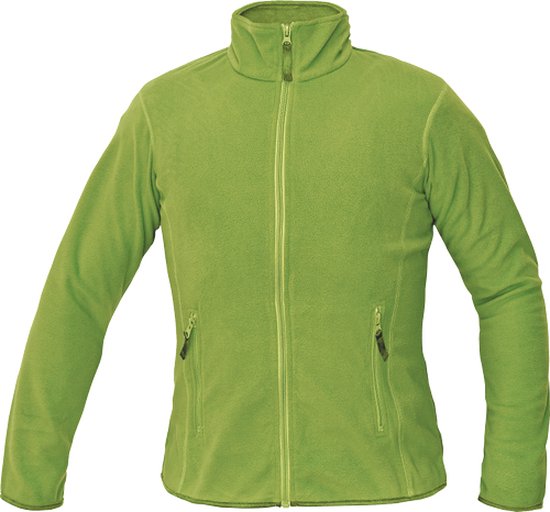 Cerva GOMTI jas fleece dames 03010291 - Limoen Groen - XL | bol