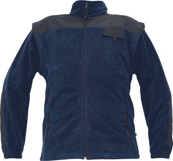 Cerva RANDWIK FLEECE jas 03010061 - Blauw - L | bol
