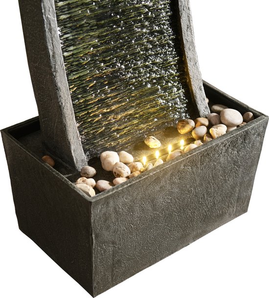 Teamson Home Kromme Tuin Waterornament Met Lichten - Waterfontein ...