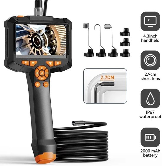 Endoscoop Camera - Inspectiecamera - Camera - Moeilijk Bereikbare ...
