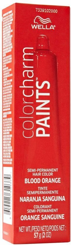 Wella Color Charm Paints - Blood Orange - Semi Permanent Haircolour ...