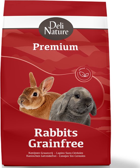 Deli Nature Premium Konijnenvoer Graanvrij 3 kg | bol