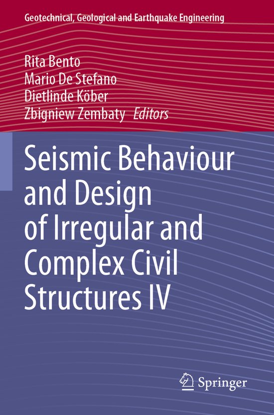 Geotechnical, Geological and Earthquake Engineering- Seismic Behaviour ...