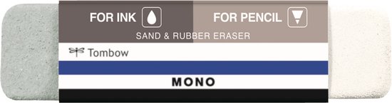 Tombow Gum MONO sand & rubber (voor inkt en potlood) 510B 13gr | bol