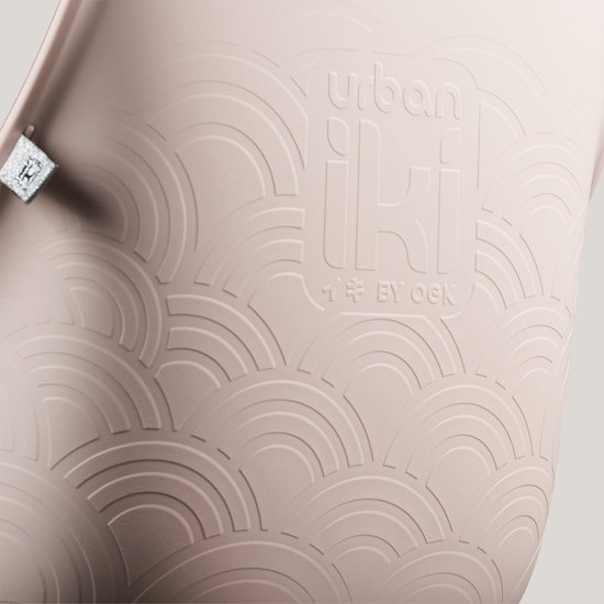 Urban Iki Fietsstoeltje Achter Ta–ke MIK HD - Sakura Pink/ Kurumi Brown ...