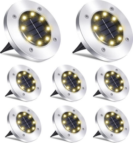 Solar Tuinverlichting Grondspots - Solar Tuinverlichting Zonne Energie ...