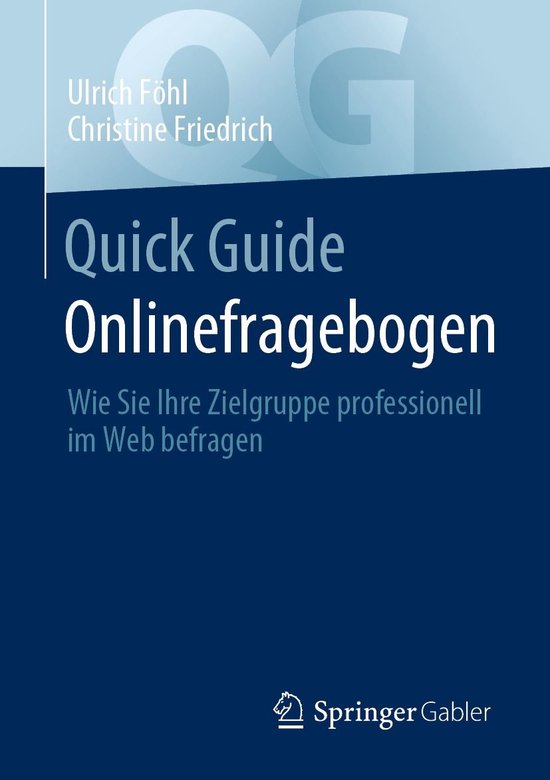 Quick Guide - Quick Guide Onlinefragebogen (ebook), Ulrich Fohl ...