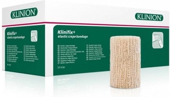 Klinifix Crepe elastisch fixatiewindsel 4m x 15cm Klinion | bol