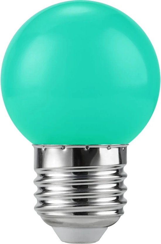 SPL E27 LED Kogellamp | 1W Groen 220V/240V | 320° | bol