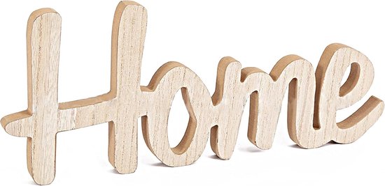 Houten letters, grote houten letters, decoratieve houten letters, voor ...