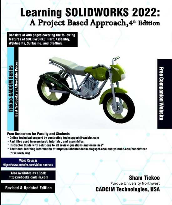 Learning SOLIDWORKS 2022: A Project Based Approach, 4th Edition (ebook ...