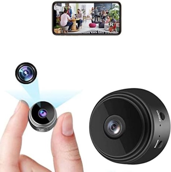 Spy camera wifi met app - Spy camera draadloos - Mini camera spy wifi ...