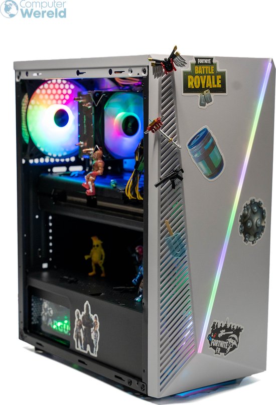 Fortnite Game PC Limited White-Edition | Intel i7 | 32 GB DDR4 | 750 GB ...