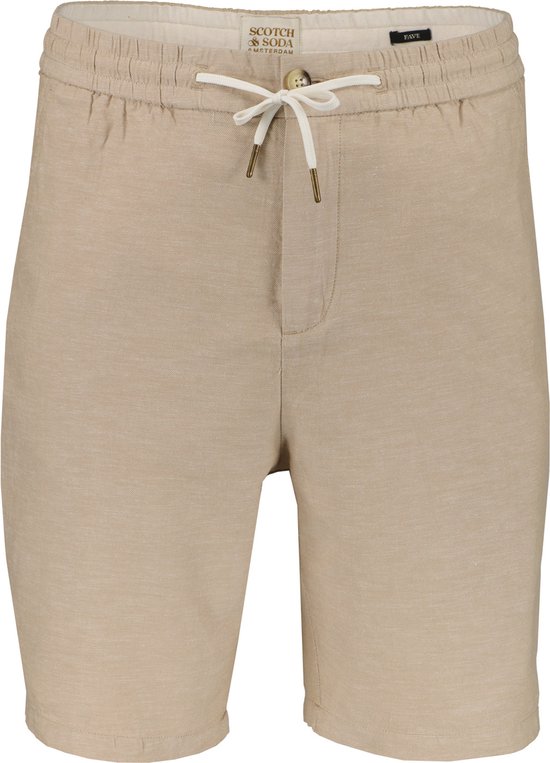 Scotch & Soda Short - Modern Fit - Beige - 30 | bol