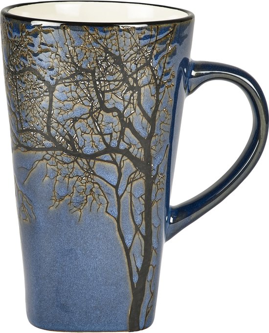 Villa Collection Hela mok Dia. 9 x 15 cm 0,5 liter Donkerblauw | bol