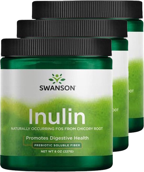 Swanson | Inuline | 3 stuks | 3 x 227 gram | bol