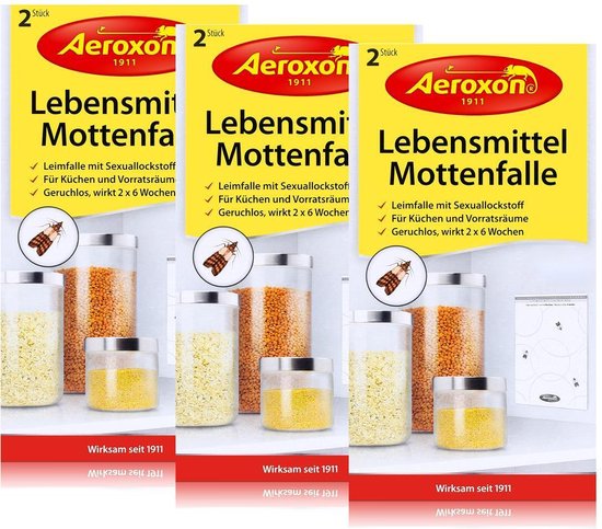 Aeroxon Meelmotten levensmiddelenmottenval voor keukens en ...