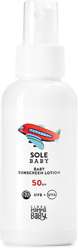 Linea Mamma Baby Zonnebrandcrème Baby Sunscreen Lotion Factor 50 Eco ...