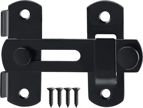 Schuifdeuren deurslot, roestvrij stalen poortvergrendeling Flip Slide ...