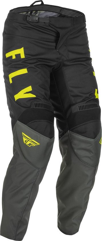 FLY Racing F-16 Pants Grey Black Hi-Vis 40 - Maat - Broek | bol