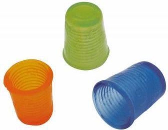 Gekleurde vingerhoedenset (3 stuks) | bol