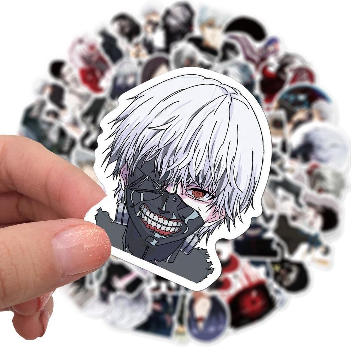 Tokyo Ghoul stickers - Tokyo Ghoul - 50 stuks - Tokyo Ghoul manga ...