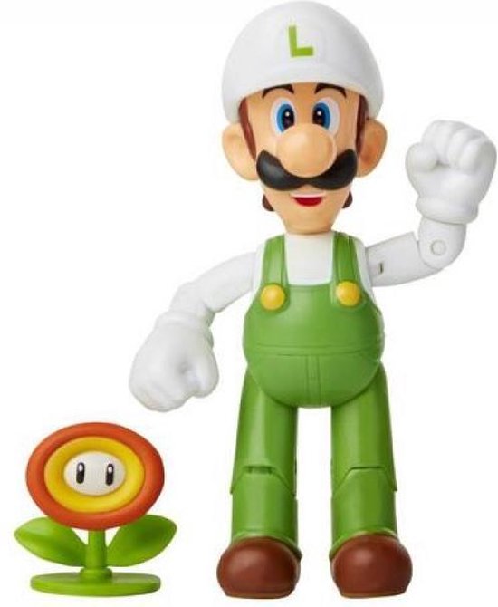 Super Mario Action Figure - Fire Luigi | bol.com