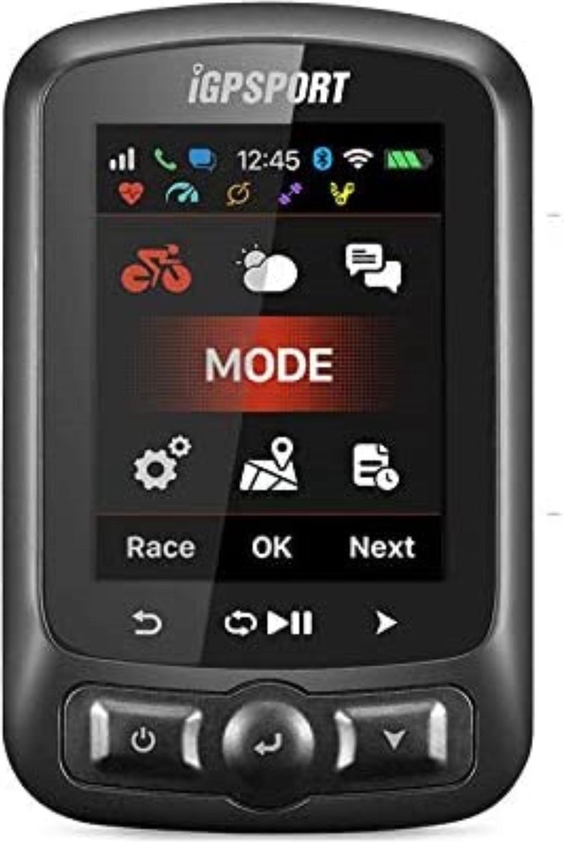 iGPSPORT iGS620 - GPS - Met Bluetooth - Fietscomputer - Draadloos ...